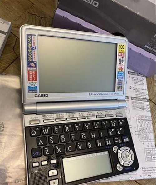 Электронный переводчик с японского Casio XD-SP6700