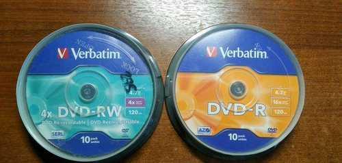 Лазерные диски DVD-R, DVD-RW