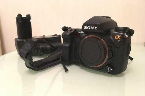 Sony dslr A900 с батарейным блоком