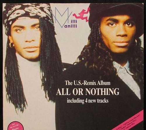 Пластинка Milli Vanilli - All Or Nothing (The U.S