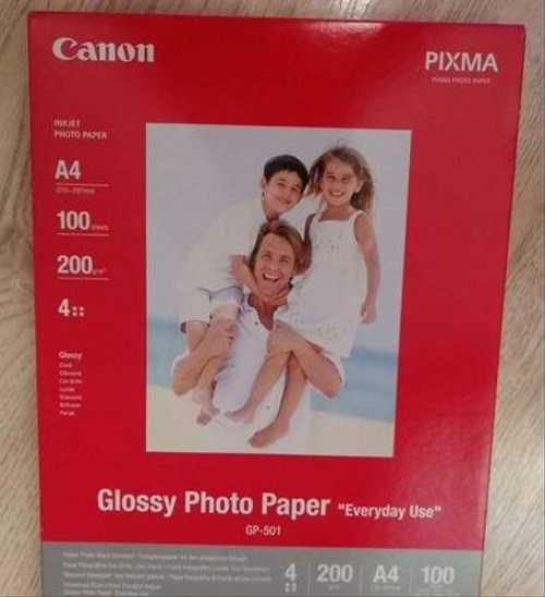 Фотобумага Canon GP-501 Глянцевая 200g/m2 A4 100 л
