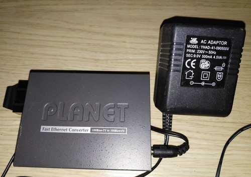Интернет конвертер Planet FT-702B 100FX-100TX