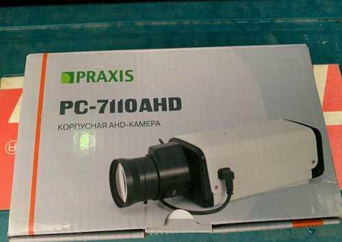 Корпусная AHD-камера Praxis PC-7110AHD + объектив