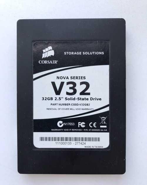 SSD диск Corsair Nova V32 32Гб