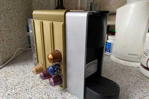 Бронзовый держатель для капсул Nespresso Essenza