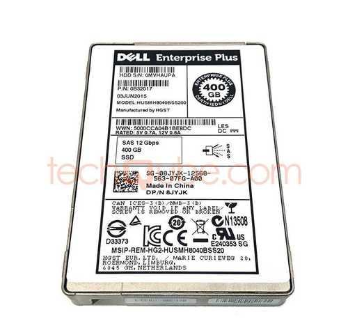 Жесткий диск hgst SSD 400GB SAS 12G