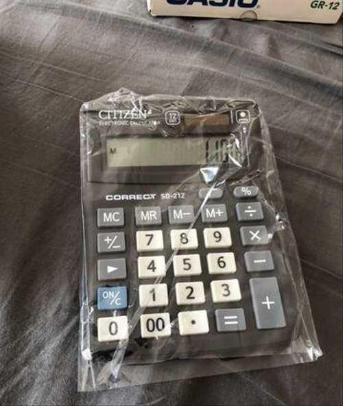Калькулятор Citizen sd-212
