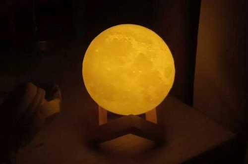 Ночник луна 3D