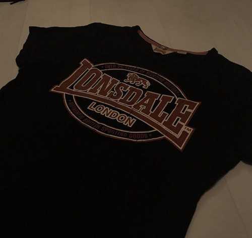 Lonsdale London Black Tee shirt
