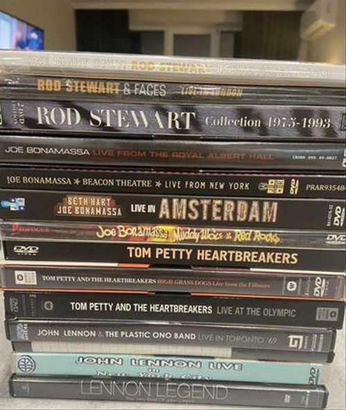 Dvd Rod Stewart,Joe Bonamassa,John Lennon