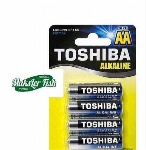 Батарейка Toshiba LR6 LR3 AA/AAA BL4 оптом