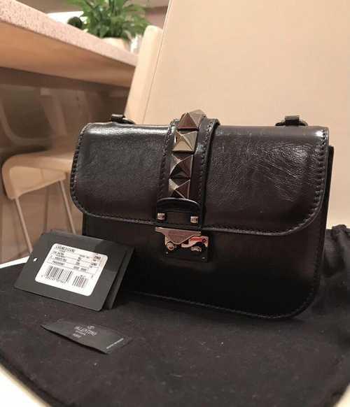 Сумка Valentino Glam Lock Noir Small