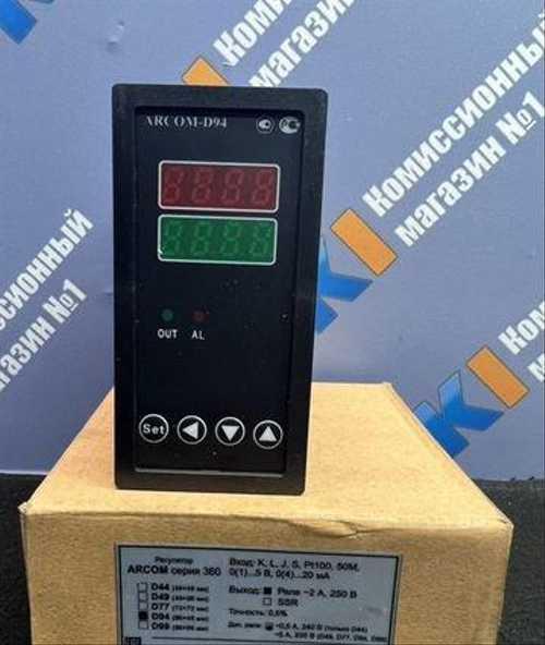 Измеритель-регулятор температуры arcom-D94-360