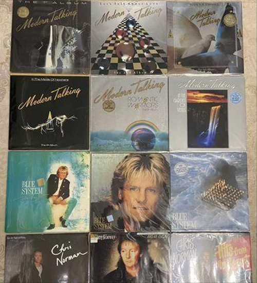 Modern Talking, blue system, Chris Norman lp