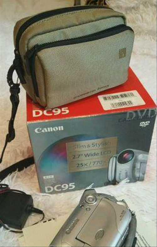 Цифровая dvd видеокамера canon DC95.Япония