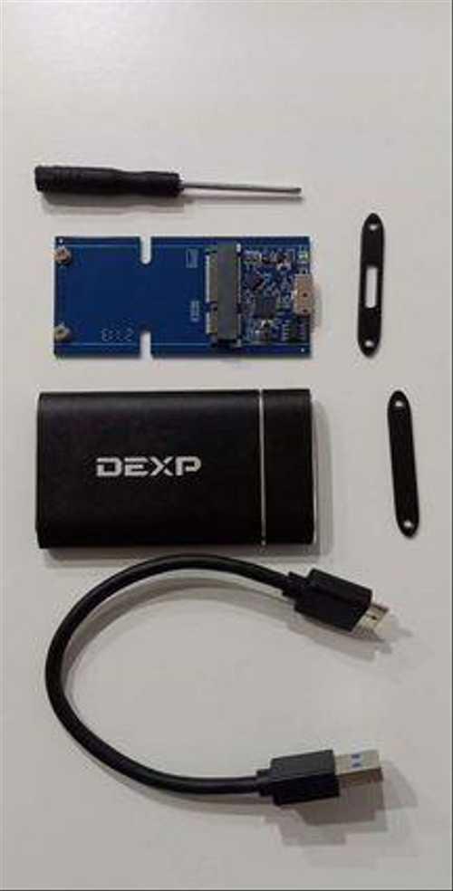 Msata Внешний бокс dexp HD311