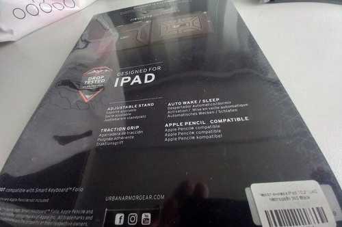 Чехол UAG Metropolis Series для iPad 10.2" чёрный