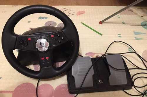 Руль logitech
