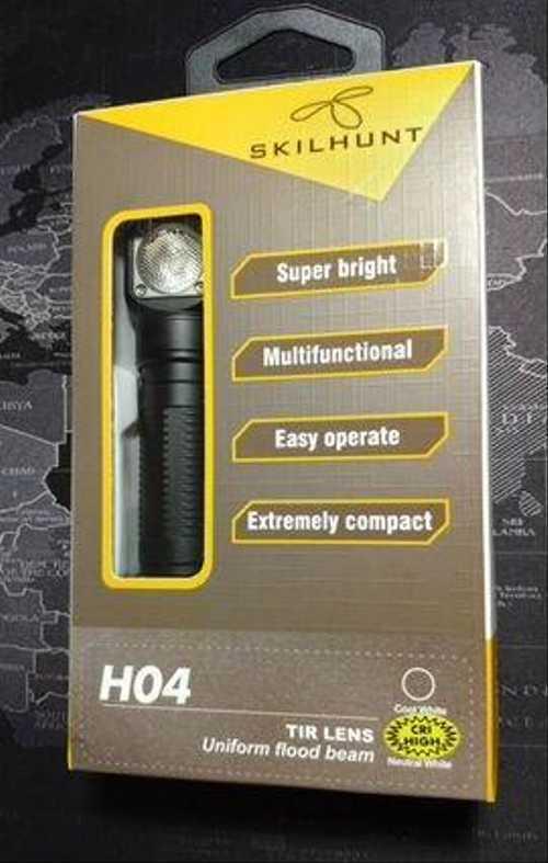 Налобный фонарь Skilhunt H04 High CRI LED