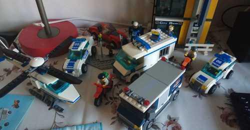 Lego City 3648, 3661, 7286, 7741