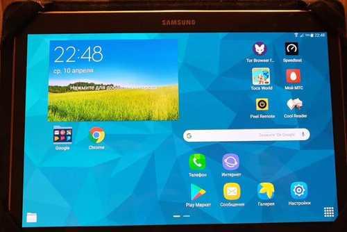 Samsung Galaxy Tab S 10.5" LTE 16Gb Манибек