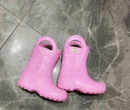 Продам детские сапоги crocs Крокс