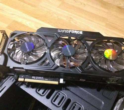Gigabyte Windforce GTX780 на 3 гига