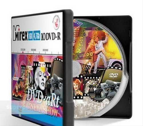 Чистые DVD-диски в подарочной упаковке
