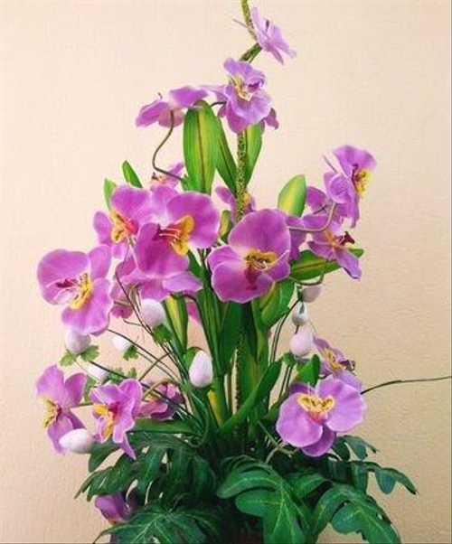 Искусственный цветок/орхидея