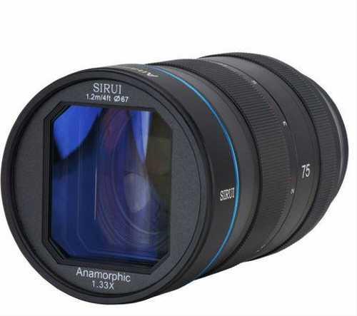 Объектив Sirui 75mm f/1.8 Anamorphic E-mount