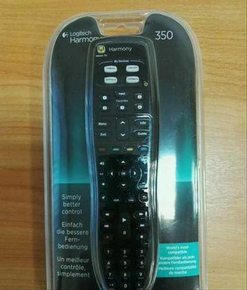 Пульт Logitech Harmony 350 / Elit Новый