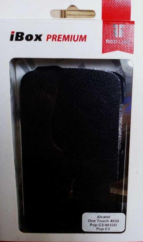 Чехол Alcatel Pop C2, C3 4032 4033 флип новый