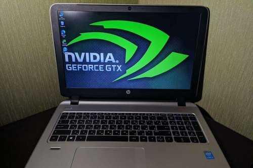 Игровой ноутбук HP Envy i5/GTX Nvidia/SSD