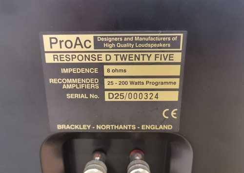 Proac Response D25