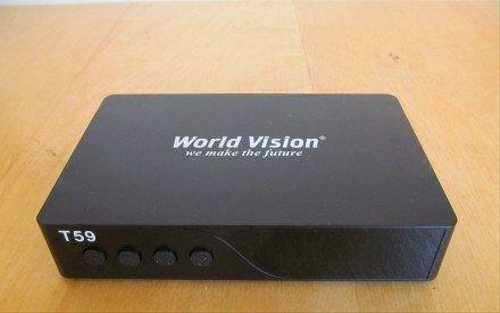 Цифровой эфирный HD ресивер World Vision Т59
