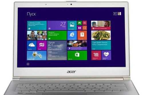 Ультрабук Acer aspire S7-391-73534G25aws