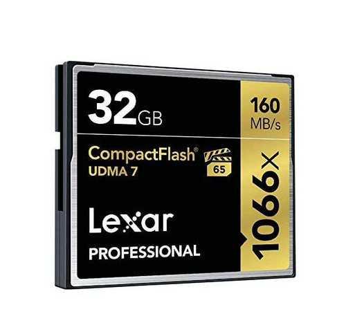 Карта памяти CF 32Gb Lexar Professional 1066x (160