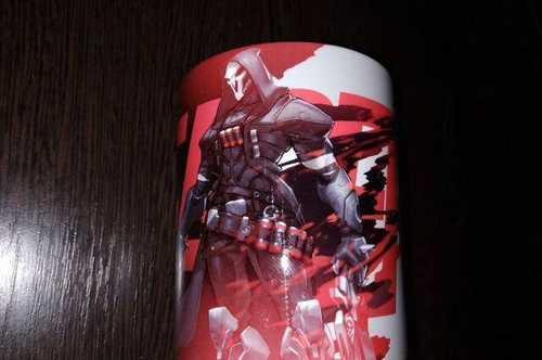 Кружка для геймеров Overwatch (Reaper)