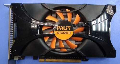 Видеокарта Palit GeForce GTX550 Ti, 1024Мб, PCI-EX