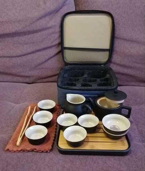 Набор для чайной церемонии дорожный (13 предметов)