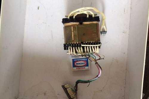 Трансформатор и двигатель от бытовой електроники С