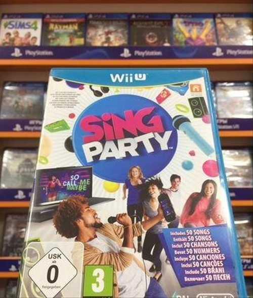 Sing Party (ReSale)(Wii U,русская версия)