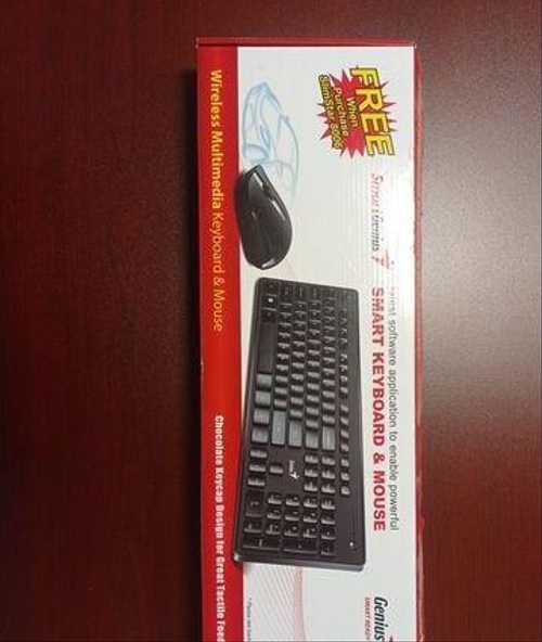 Клавиатура+мышь беспроводная Genius SlimStar 8006
