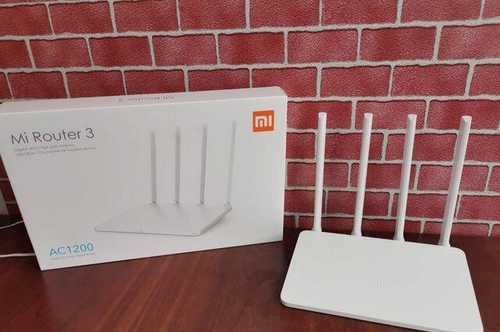 Роутер Mi Router 3 (2,4 GHz, 5 GHz) 867 Mbps