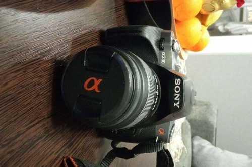 Зеркальный фотоаппарат sony alpha 330 kit