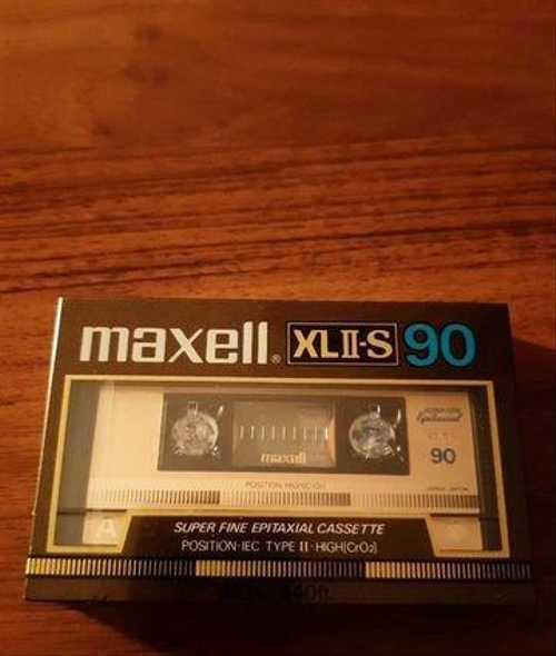 Аудиокассета maxell xlii-S 90