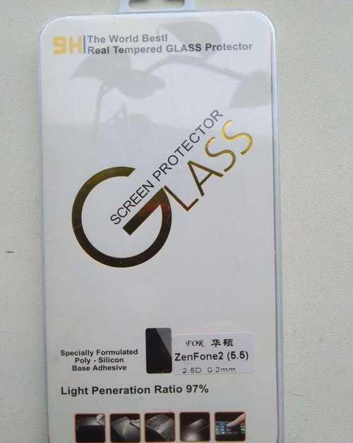 Asus zenfon2 стекло защитное
