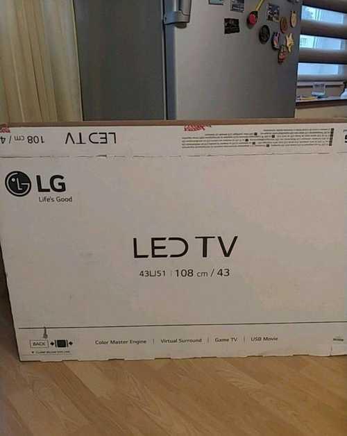 TV LG 43LJ51/108 см