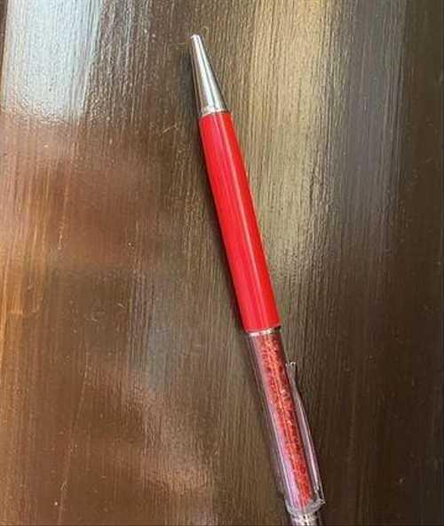 Ручка swarovski новая с чехлом