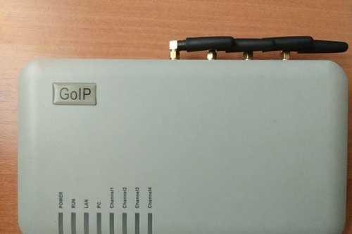 Goip 4 шлюз IT телефония (GSM / SIP / H323 )